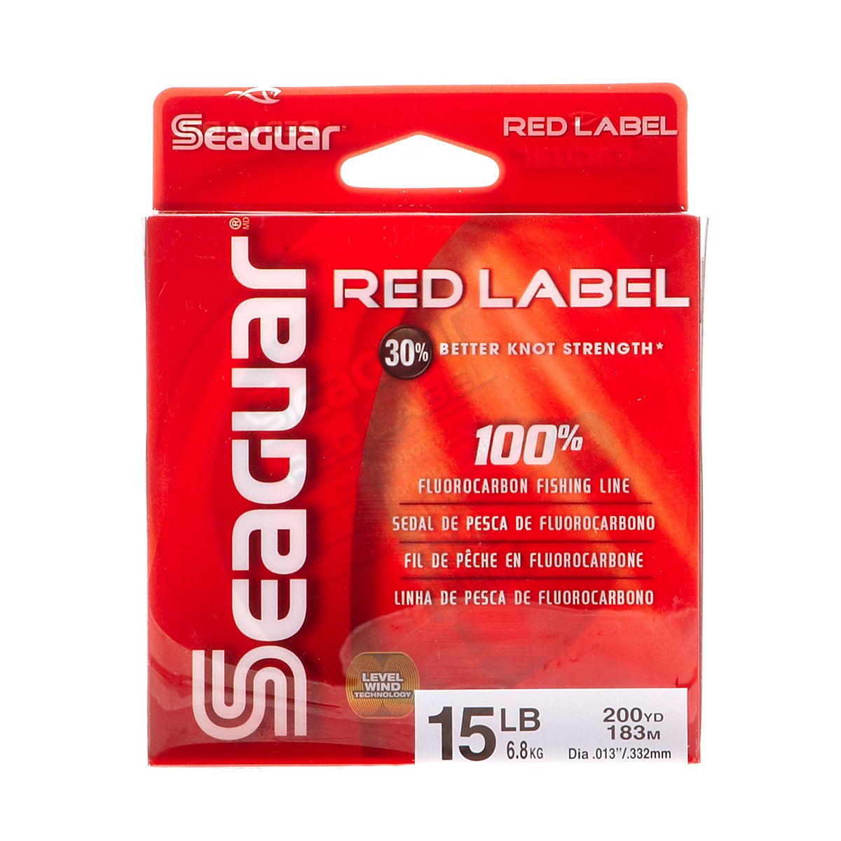 Seaguar® Red Label 15 lb. - 200 yards Fluorocarbon Fishing Line | Academy