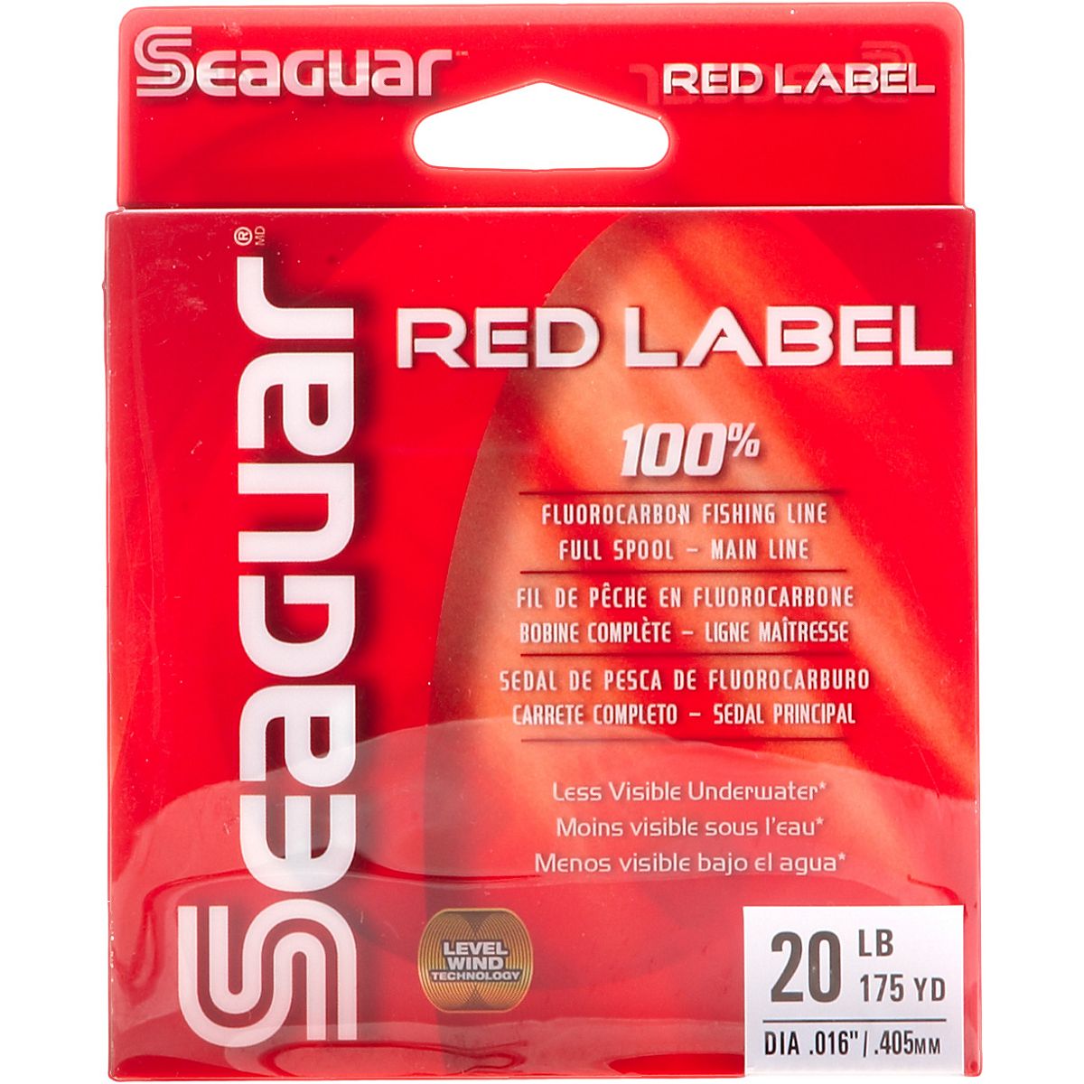 Seaguar® Red Label 20 lb. - 175 yards Fluorocarbon Fishing Line | Academy