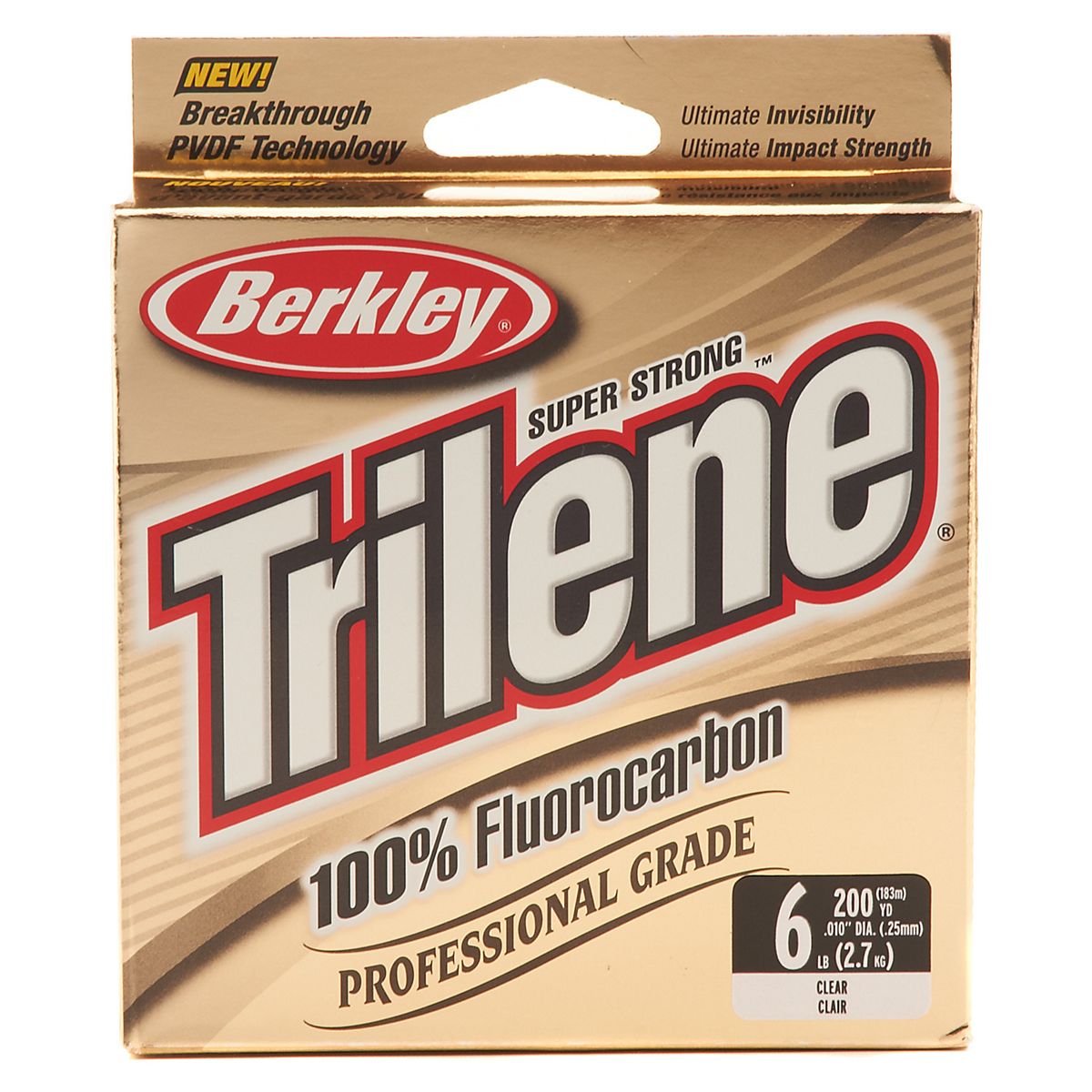 Berkley® Trilene 200-Yard Professional-Grade 100% Fluorocarbon Fishing ...