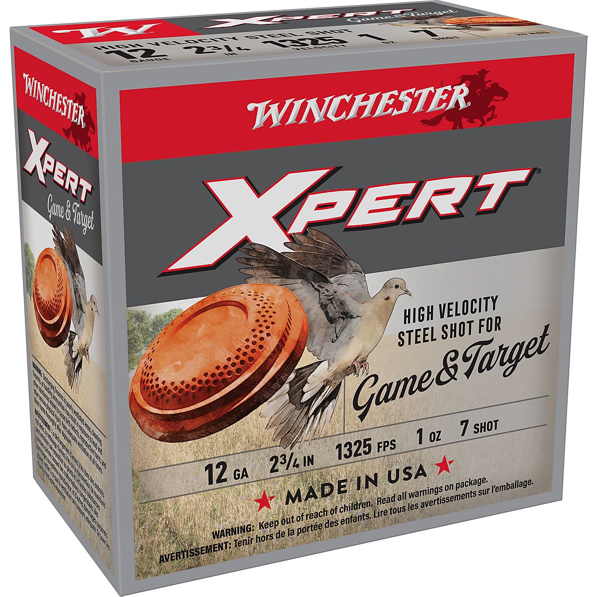 Winchester Xpert 12 Gauge Upland Game & Target Loads - 25 Rounds | Academy