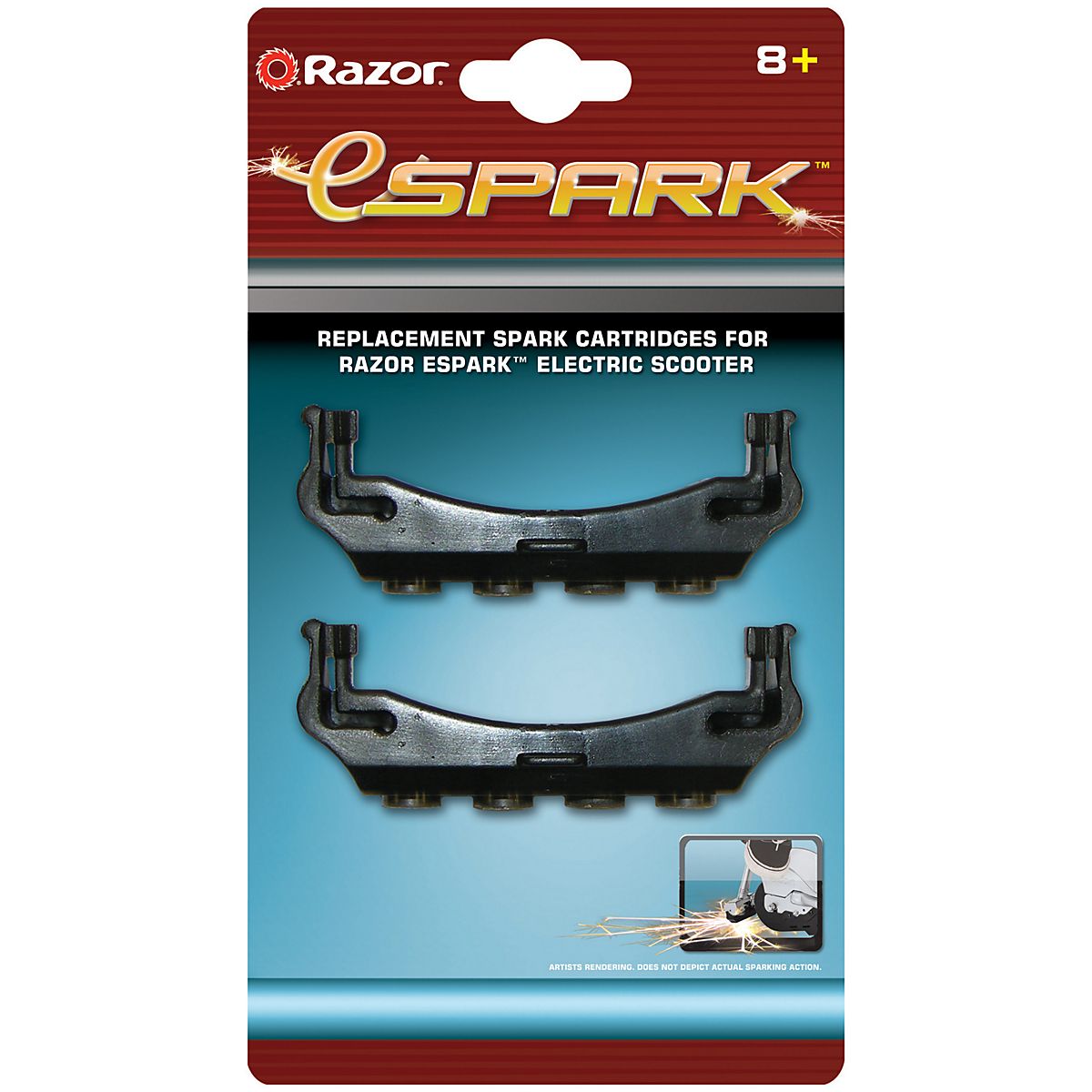 Razor eSpark Replacement Spark Cartridges 2-Pack | Academy