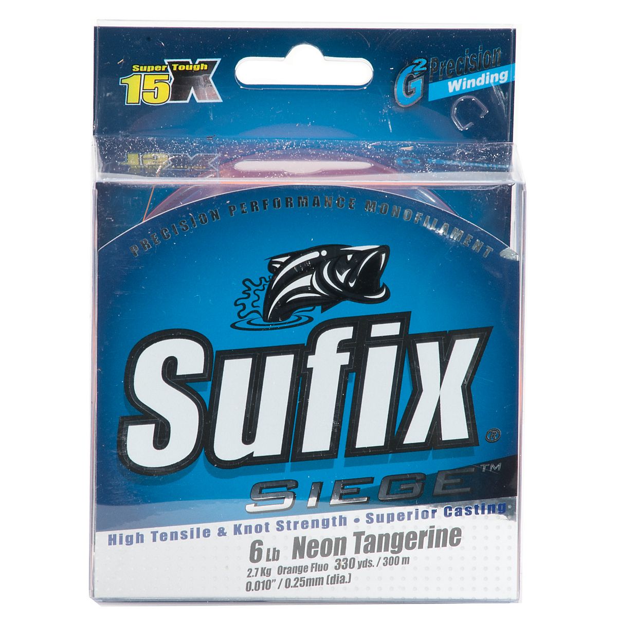 Sufix® Siege™ 6 lb. - 330 yds. Monofilament Fishing Line | Academy