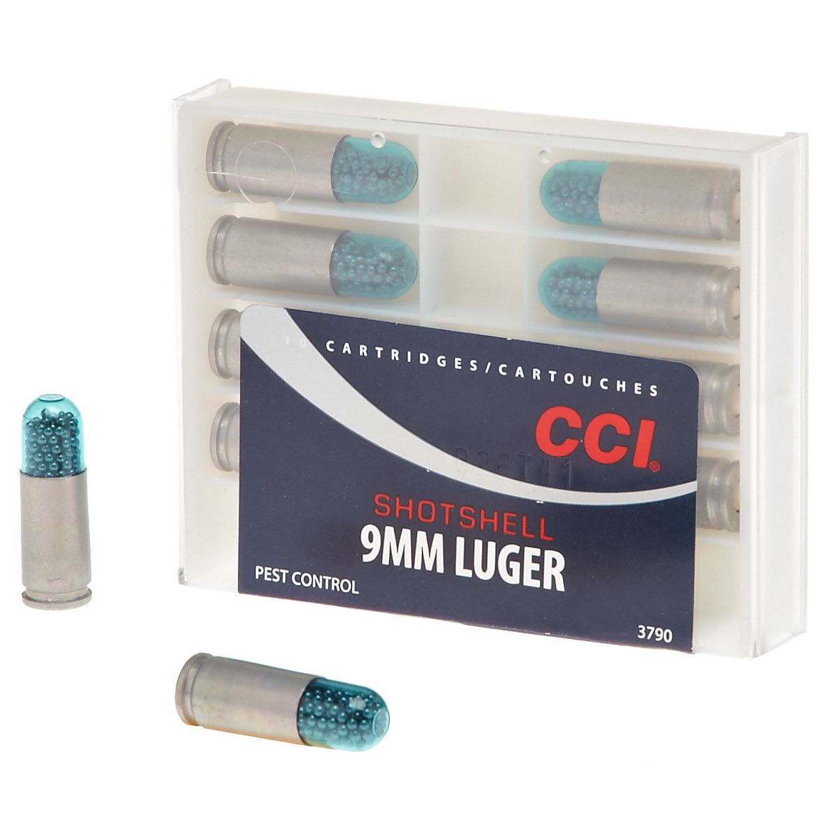 CCI Pest Control 9mm Luger 53-Grain Centerfire Shotshells - 10 Rounds ...