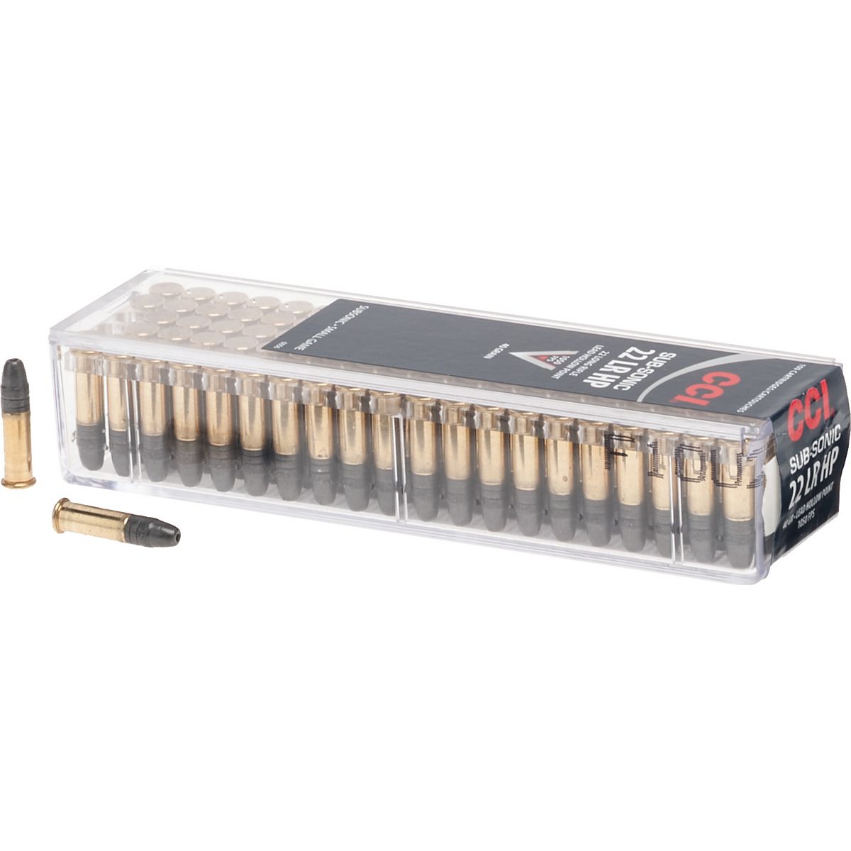 CCI .22 LR 40-Grain Subsonic Lead Hollow-Point Rimfire Ammunition - 100 ...