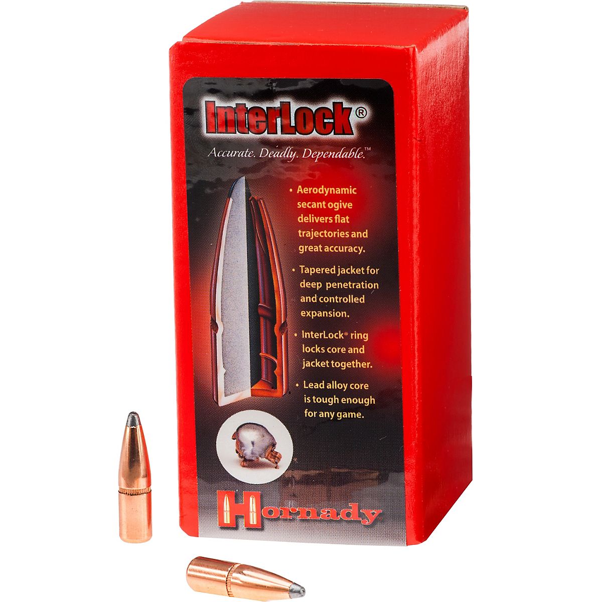 Hornady InterLock SP .270 130-Grain Bullets | Academy