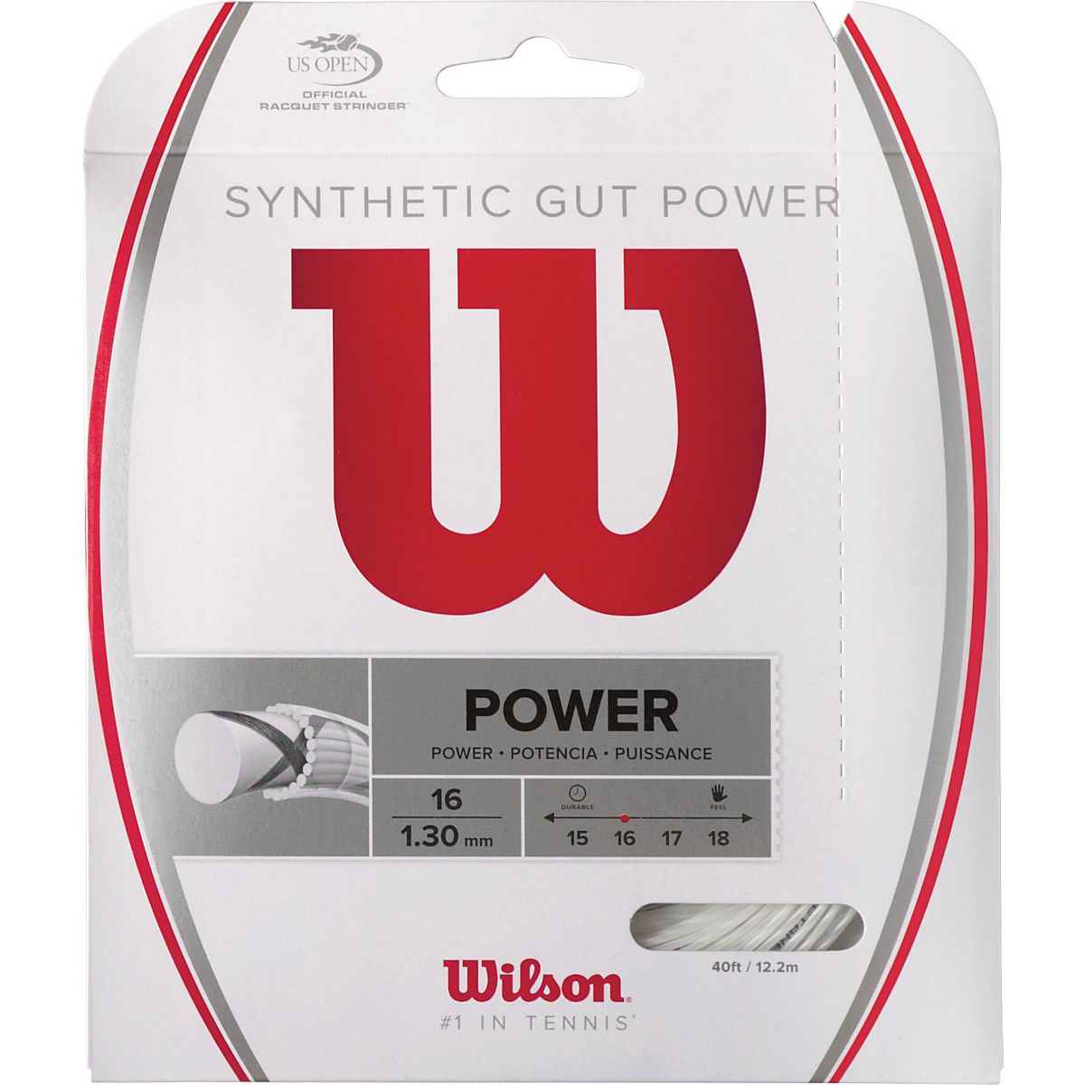 Wilson Synthetic Gut Power Tennis String | Academy