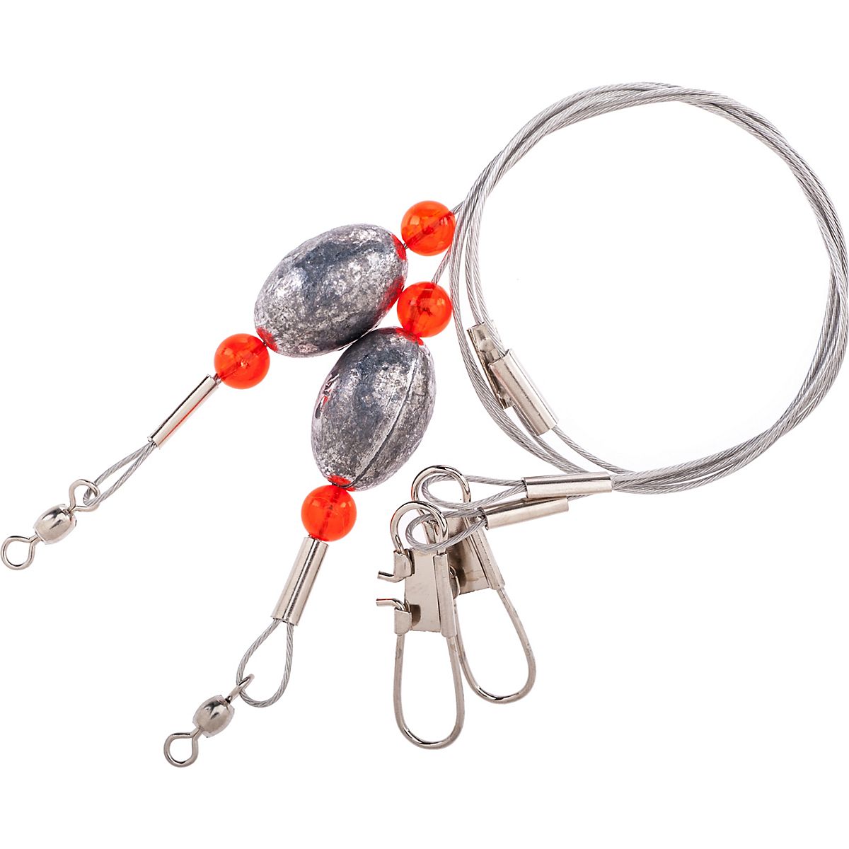 Lazer Sharp 1/2 oz. - 18" Ready Rigs with Egg Sinkers 2-Pack | Academy