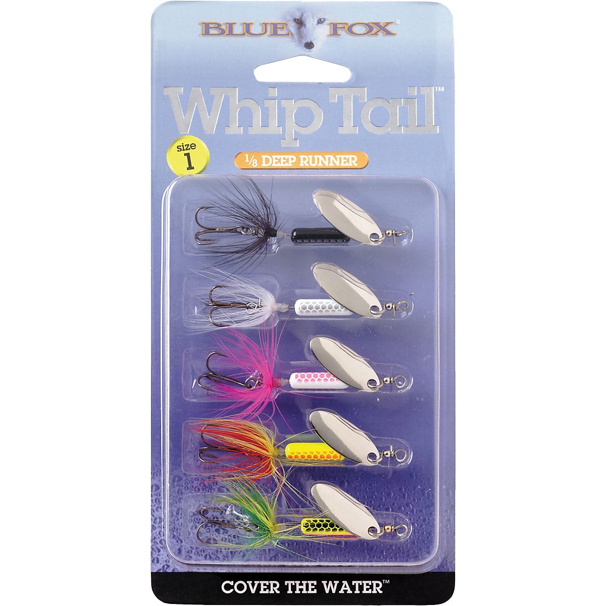 Blue Fox Whip Tail In-Line Spinnerbaits 5-Pack | Academy