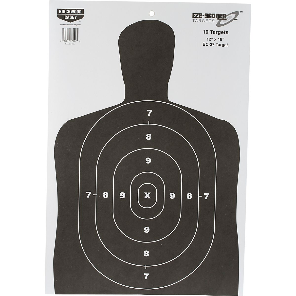 Birchwood Casey Eze-Scorer BC-27 Paper Targets 10-Pack | Academy