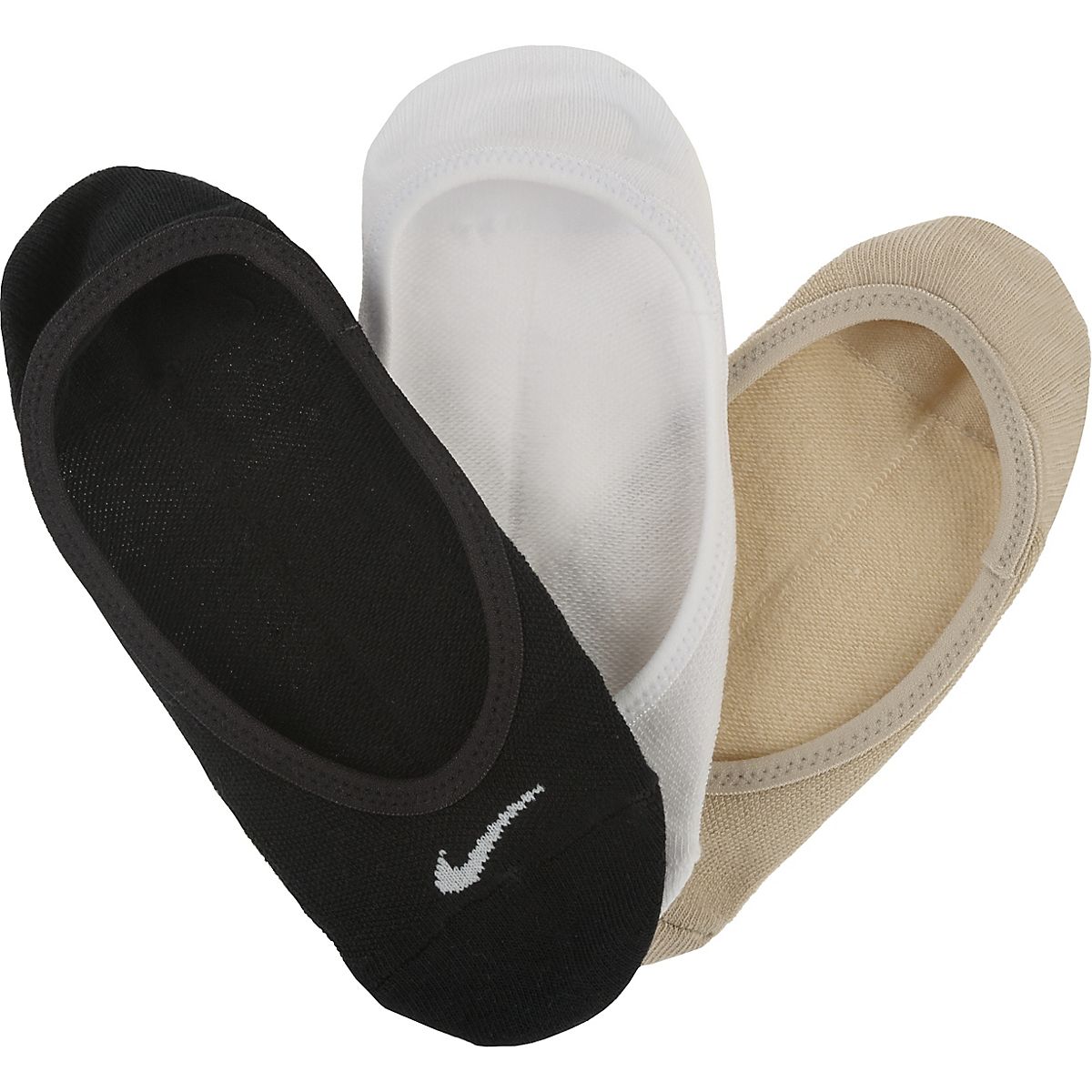 Nike Women's Cotton Footies 3 Pack | Academy