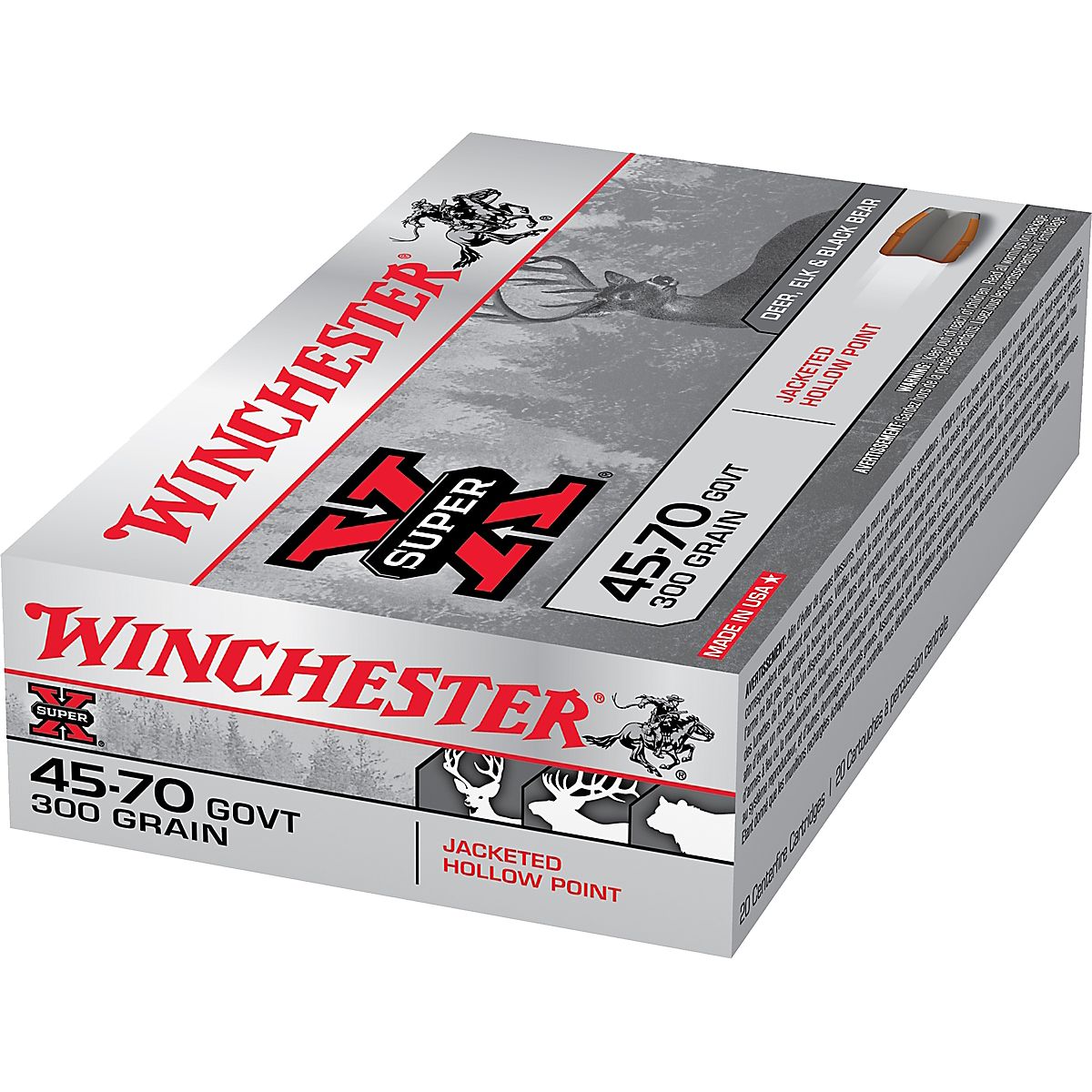 Winchester Super-X .45-70 Government 300-Grain JHP Centerfire Rifle ...