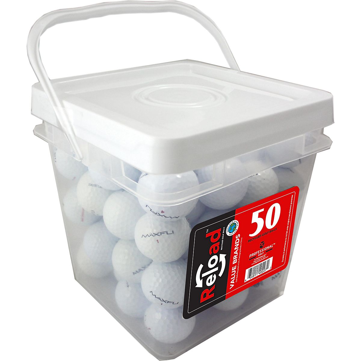 PG Professional Golf Reload™ Recycled Golf Balls 50-Pack | Academy
