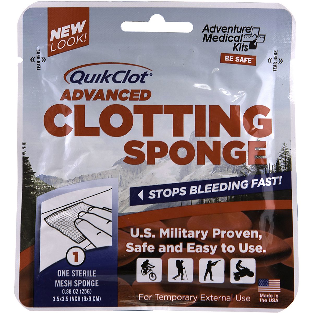 QuikClot® Advanced Clotting Sponge | Academy