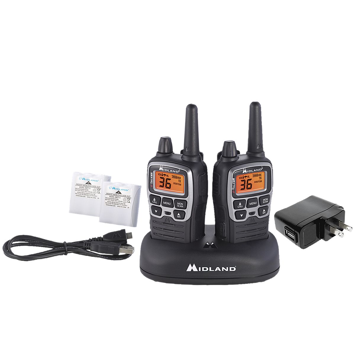 Midland X-Talker T71VP3 2-Way Radios 2-Pack | Academy