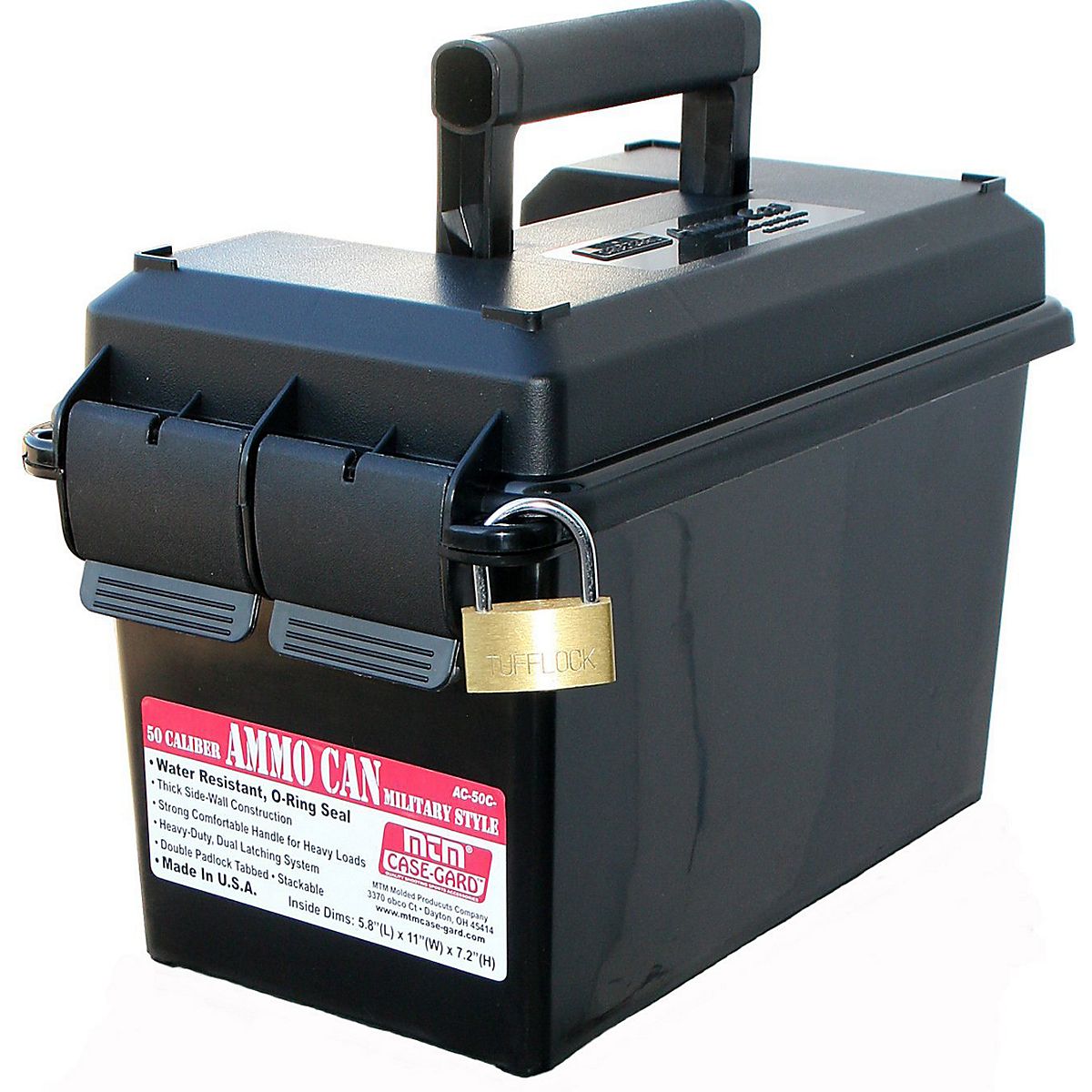 MTM AC50C11 Molded Ammo Can | Academy