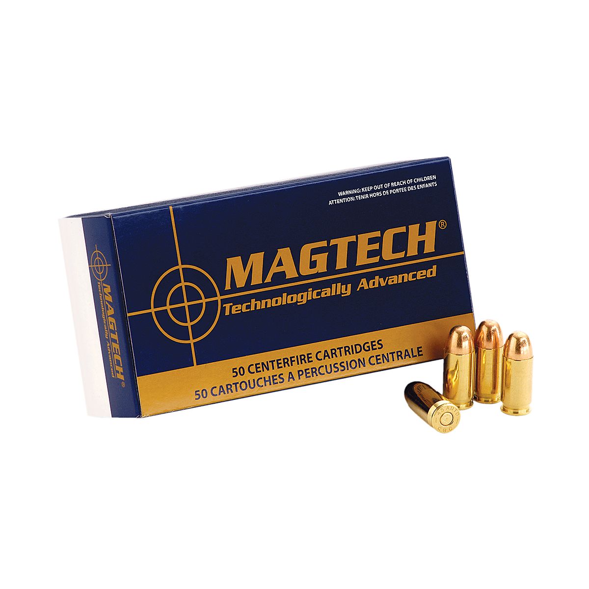 Magtech Sport Shooting 9mm 115-Grain Centerfire Handgun Ammunition ...