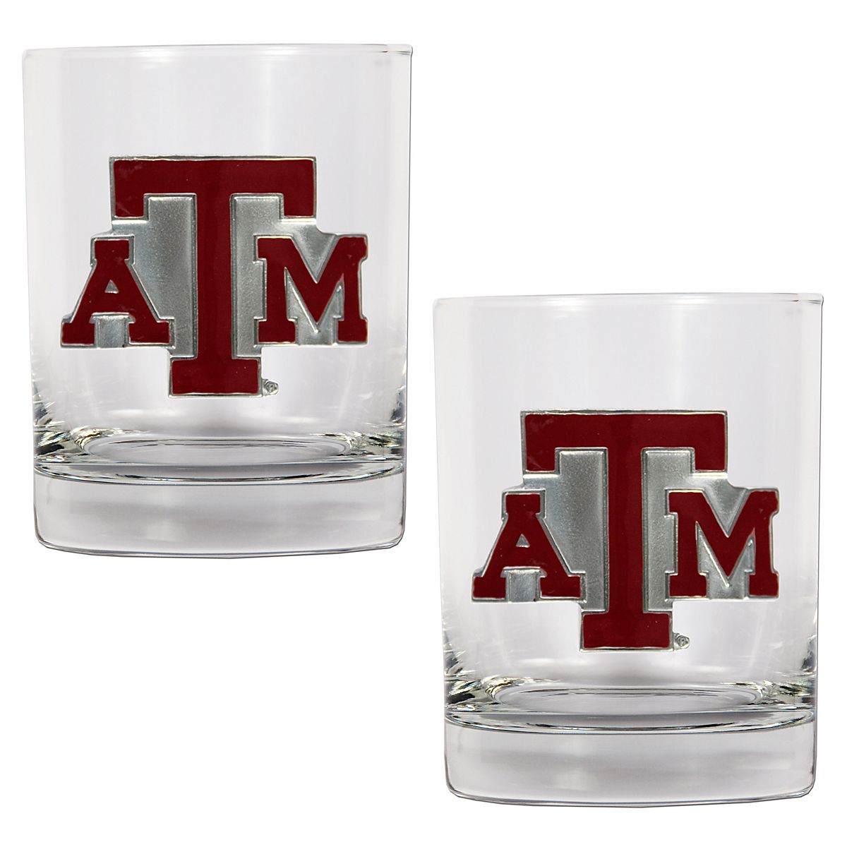 Great American Products Texas A&M University 14 oz. Rocks Glasses 2 ...