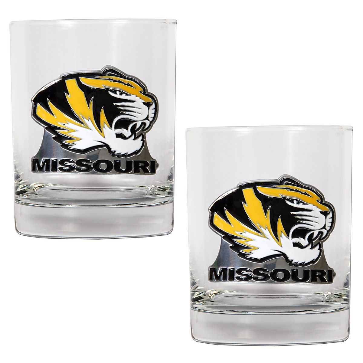 Great American Products University of Missouri 14 oz. Rocks Glasses 2 ...