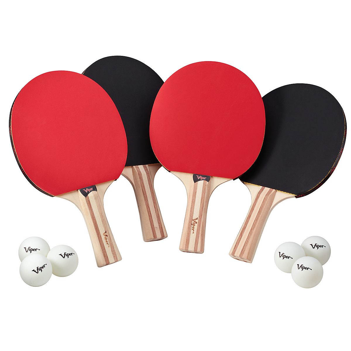 Viper 4-Racket Table Tennis Set | Academy