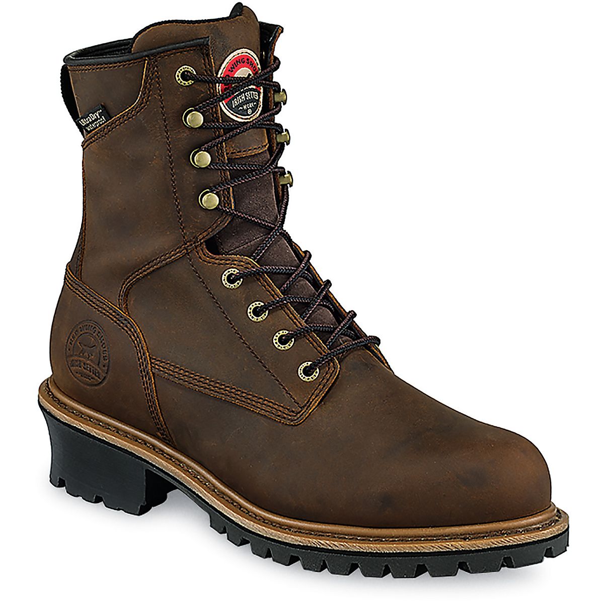Irish Setter Men's Mesabi 8 in EH Steel Toe Lace Up Work Boots | Academy