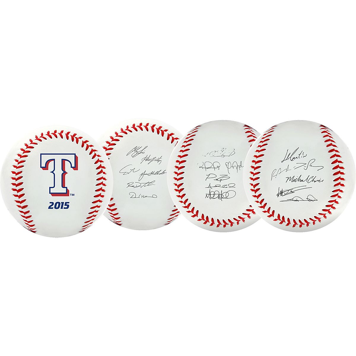 Rawlings Texas Rangers Team Roster Signature Baseball | Academy