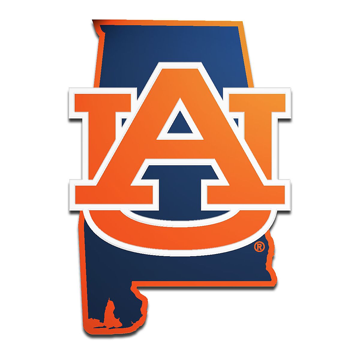 WinCraft Auburn University Metallic State Auto Emblem | Academy