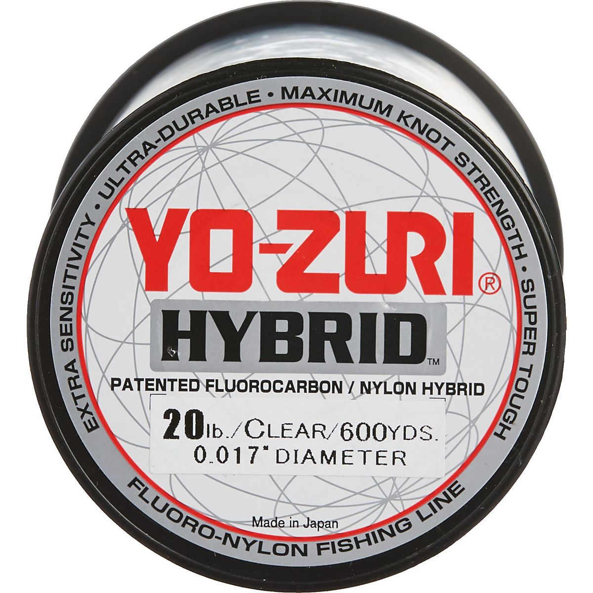 Yo-Zuri Hybrid Line 600 yds Co-Polymer Fishing Line | Academy