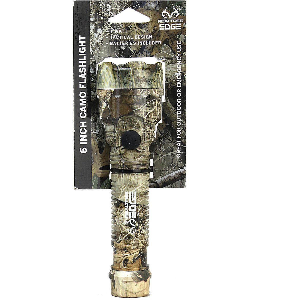 Realtree Edge Tactical LED Flashlight | Academy