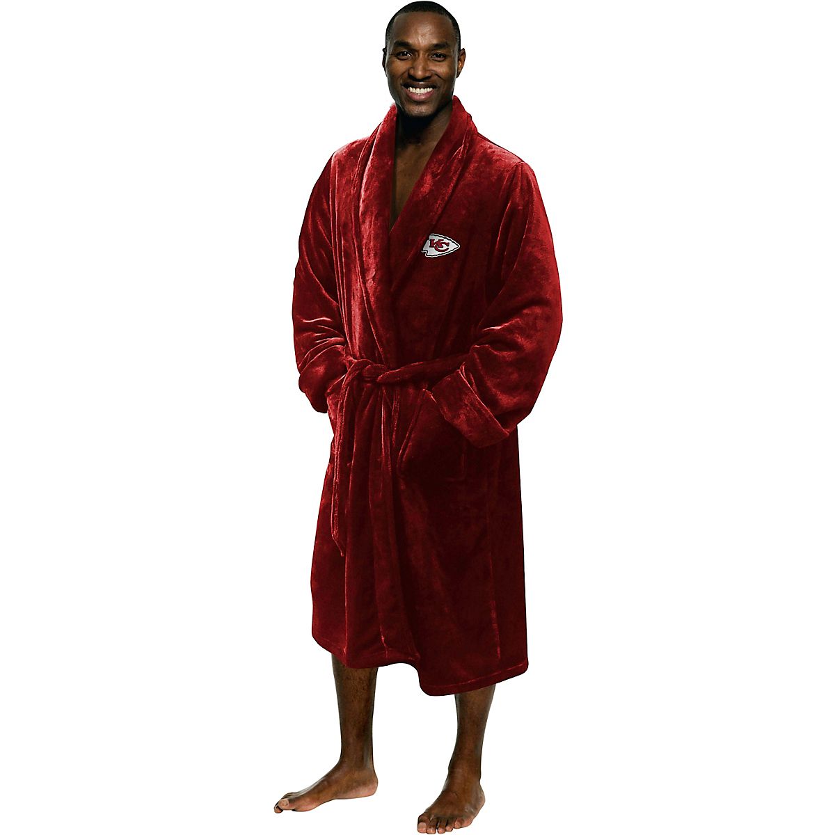 The Northwest Company Kansas City Chiefs Silk Touch Bath Robe | Academy