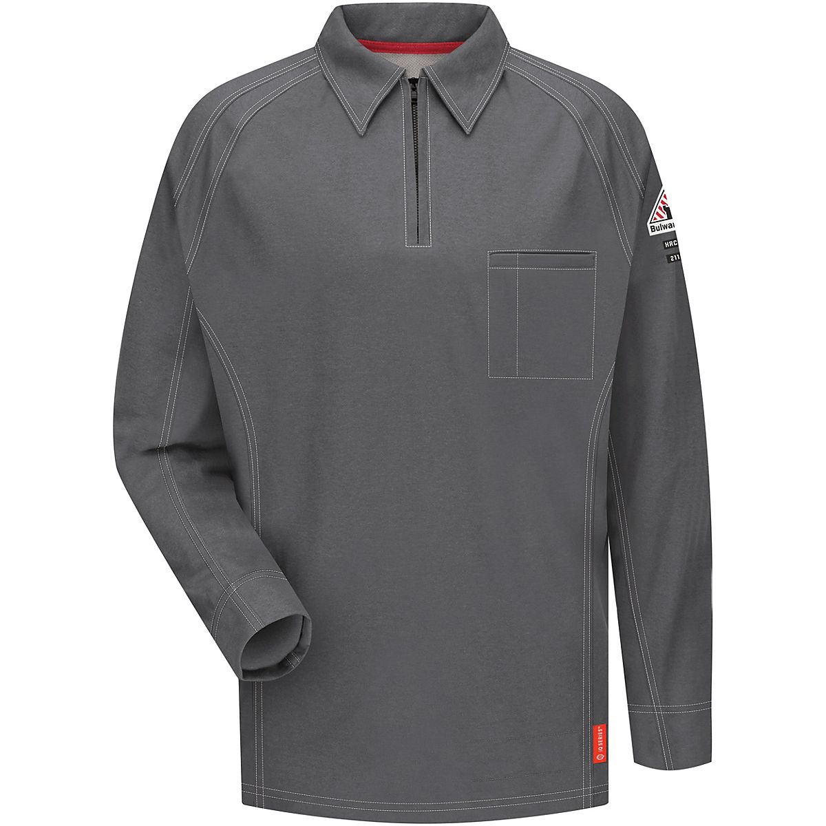 Bulwark Men's iQ Series Comfort Knit FR Long Sleeve Polo Shirt | Academy