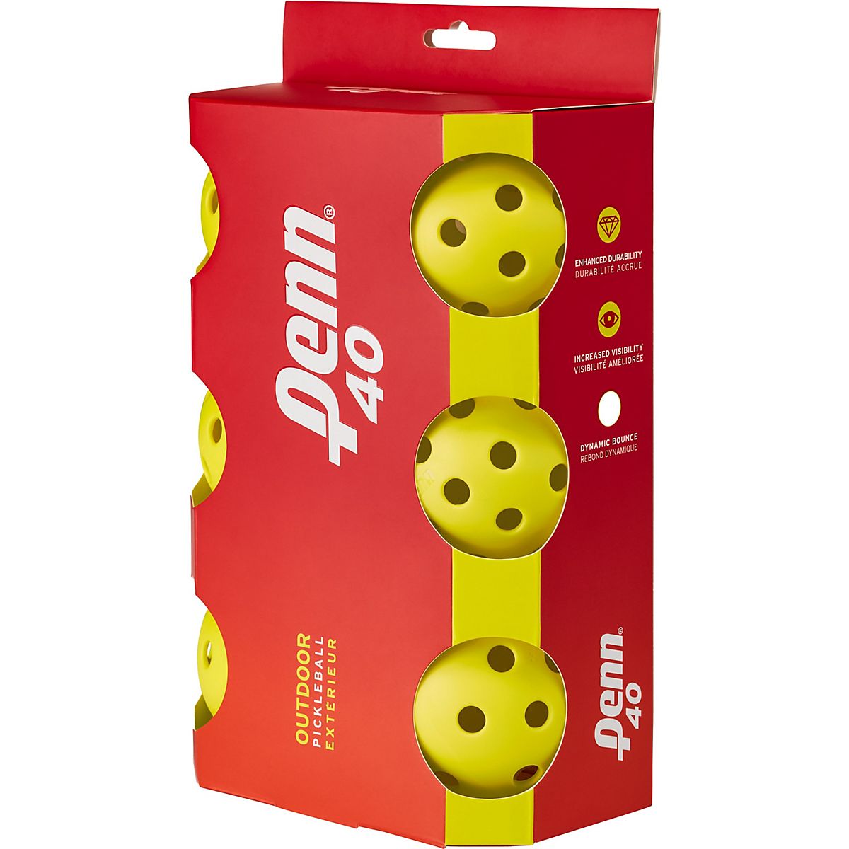PENN 40 Outdoor Pickleballs 6-Pack | Academy
