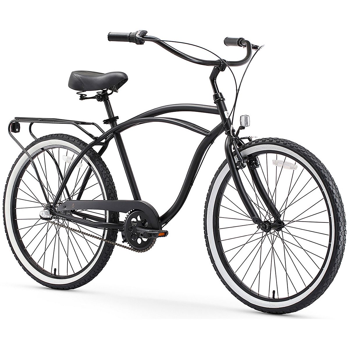 sixthreezero Men's Around the Block 24 in 3-Speed Beach Cruiser Bicycle ...