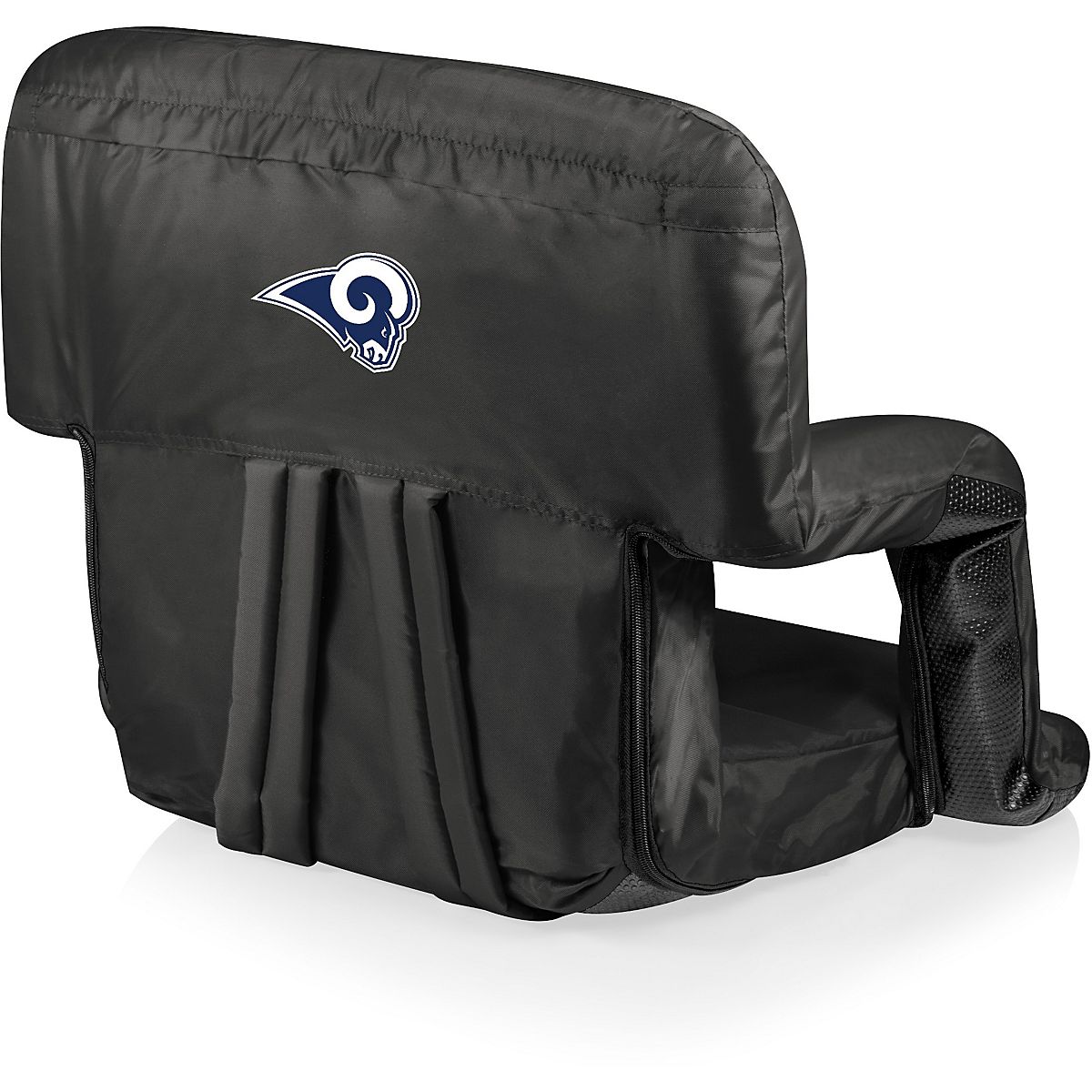 Picnic Time Los Angeles Rams Ventura Portable Reclining Stadium Seat ...