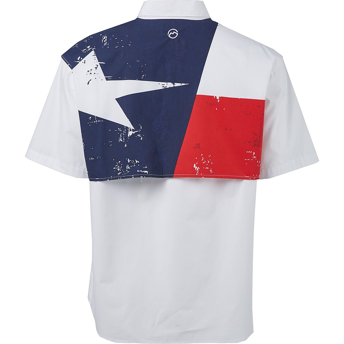Magellan Outdoors Men's Lake Fork Flag Fishing Shirt | Academy