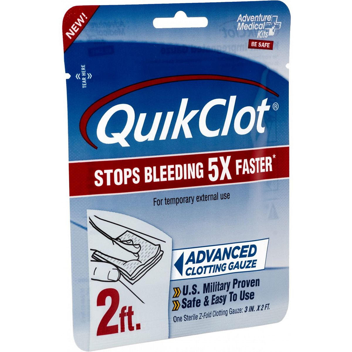 QuikClot Advanced Clotting Gauze | Academy