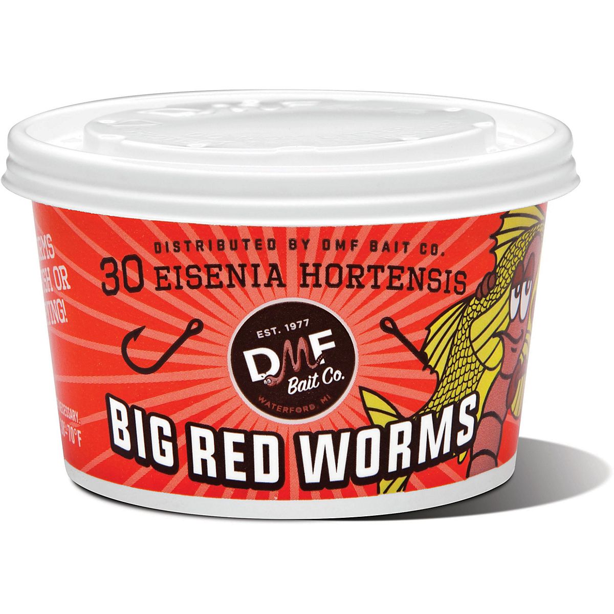 DMF Bait Big Red Worms 30-ct | Academy