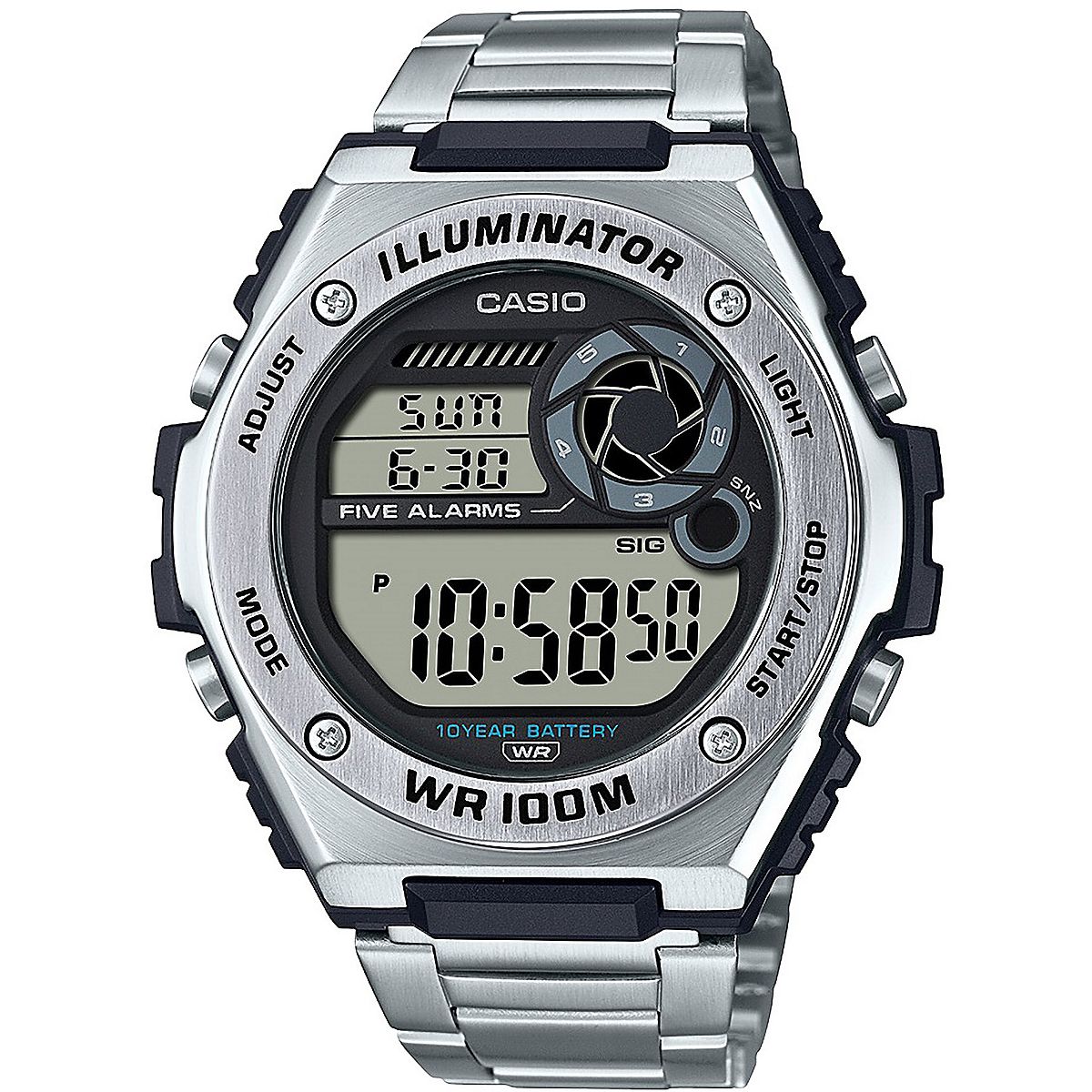 Casio Men's Illuminator Digital Watch | Free Shipping at Academy