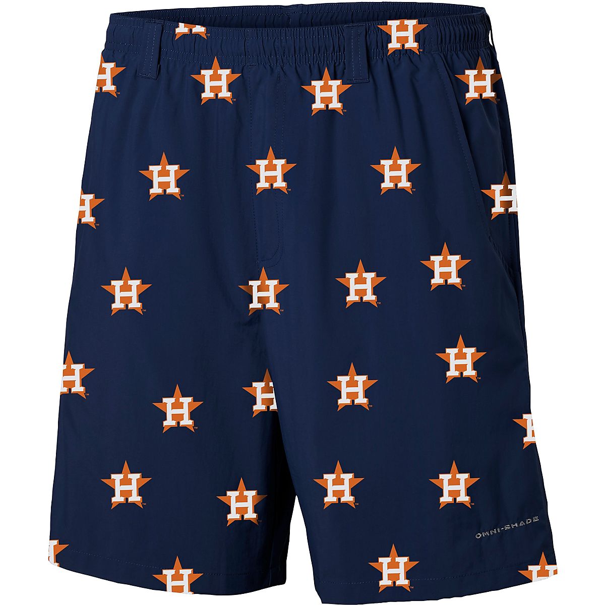 Columbia Sportswear Men's Houston Astros Backcast Shorts 8 in | Academy