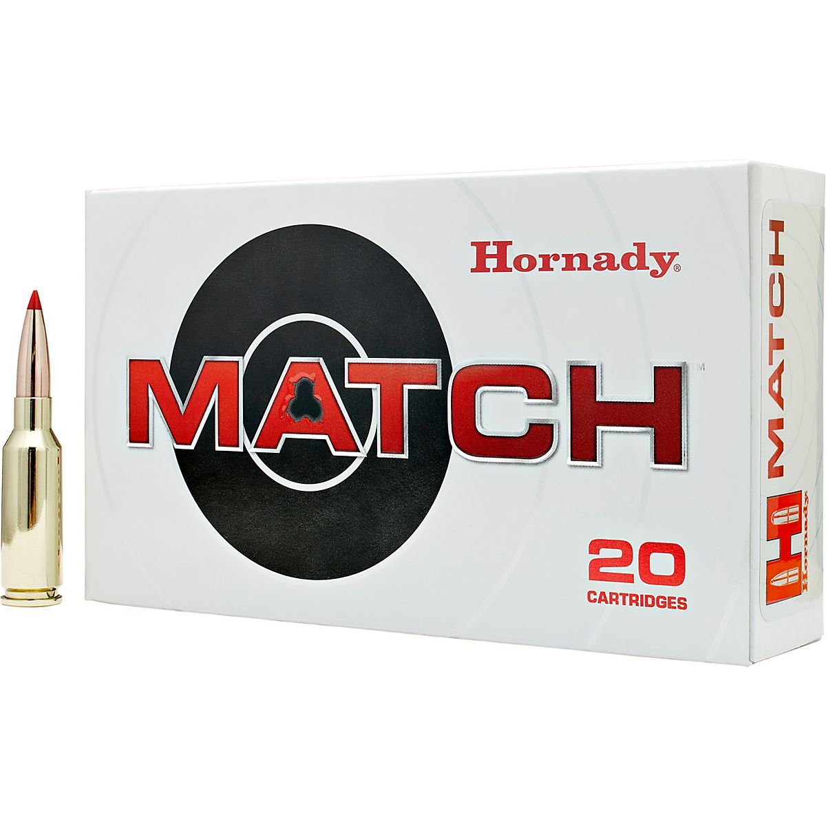 Hornady Match ELD 6mm ARC 108-Grain Rifle Ammunition - 20 Rounds | Academy