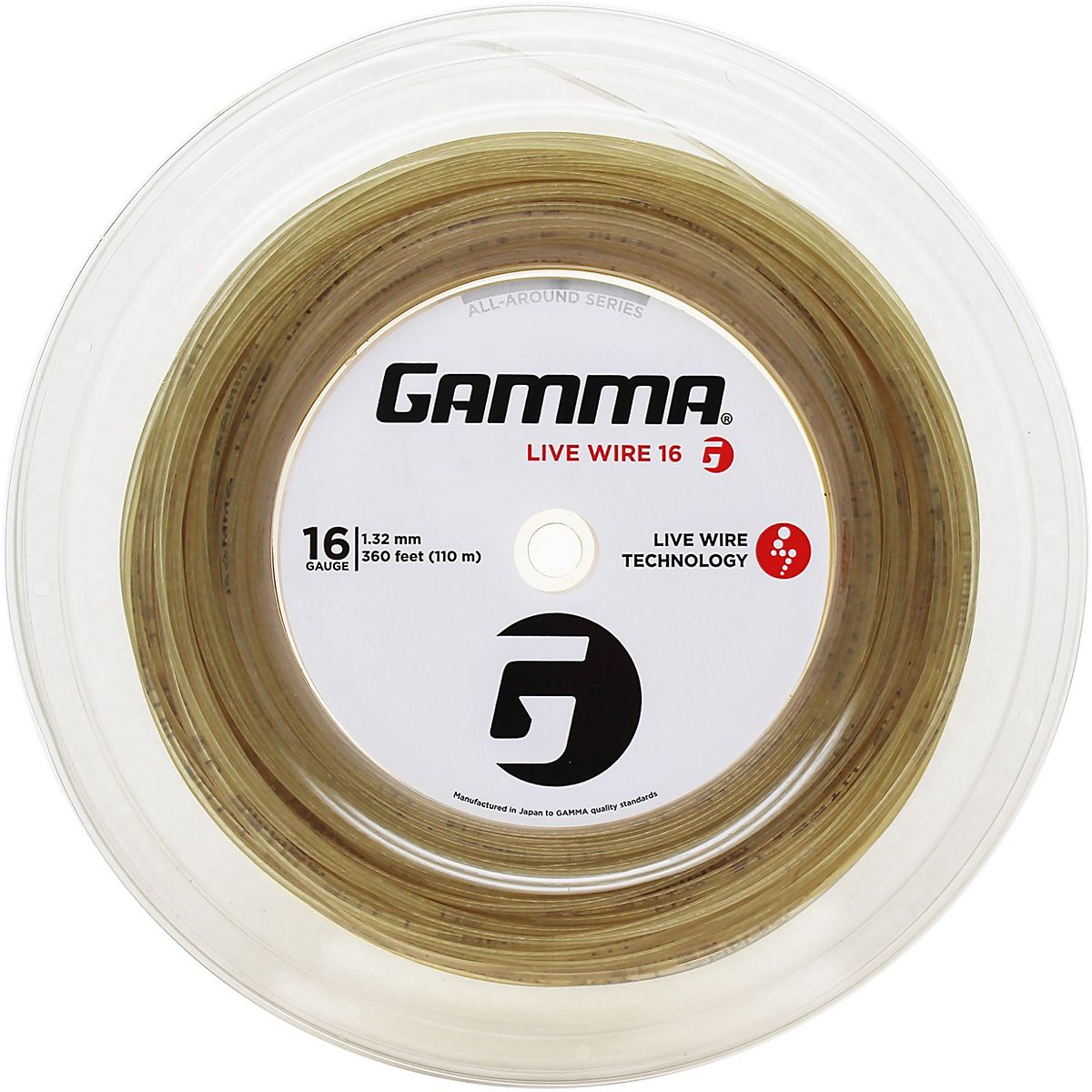 Gamma Live Wire Tennis String Reel | Free Shipping at Academy