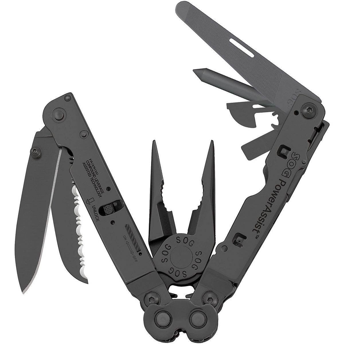 SOG PowerLock V-Cutter Multitool | Free Shipping at Academy