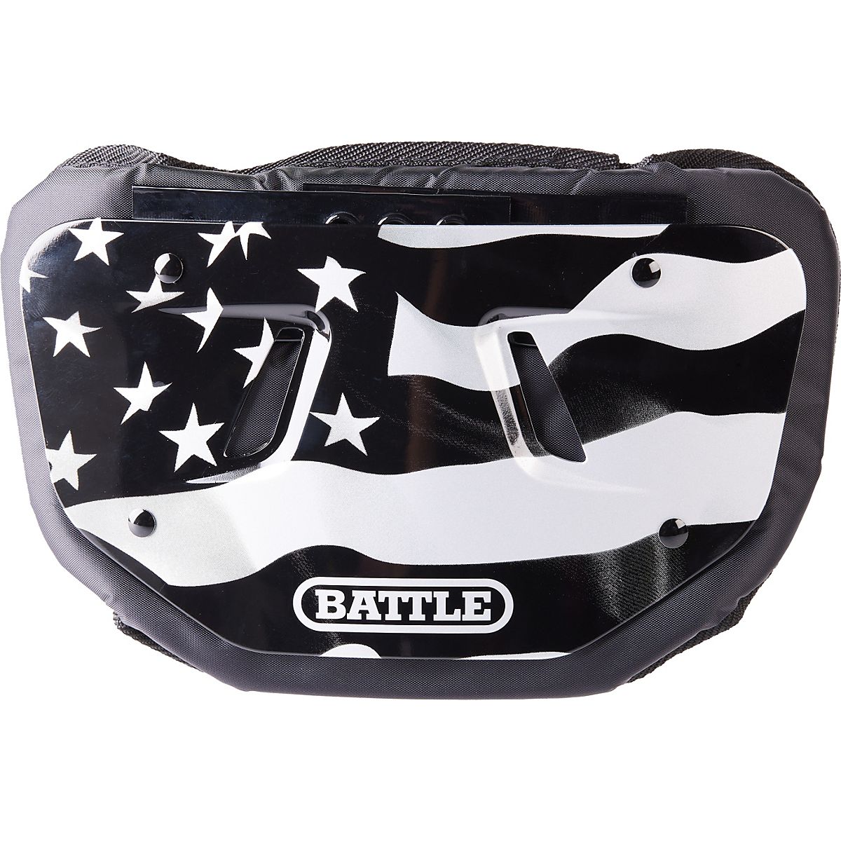 Battle Adults' FB Chrome American Flag 2.0 Back Plate | Academy