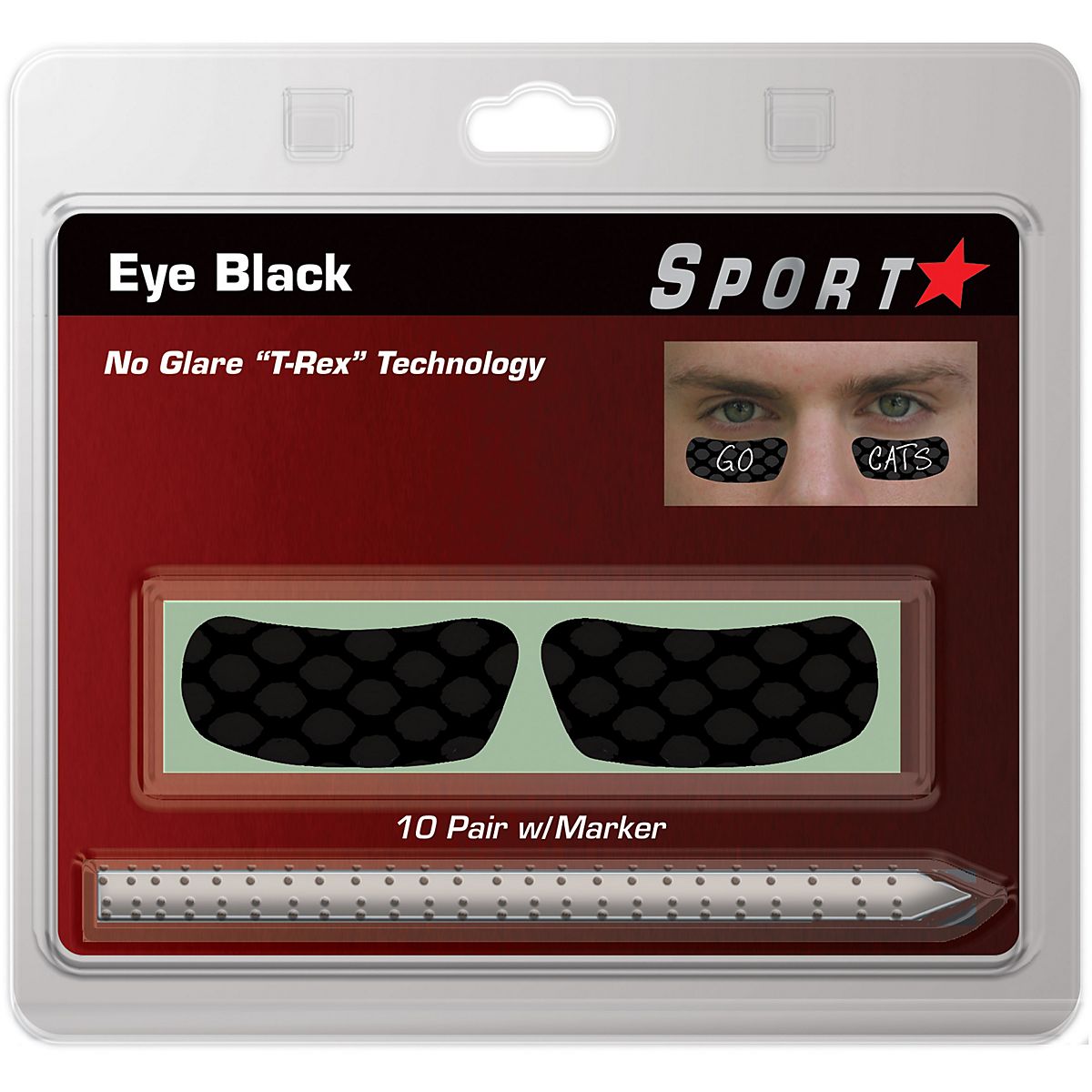 Sportstar Single Stroke Eye Black Stick | Academy