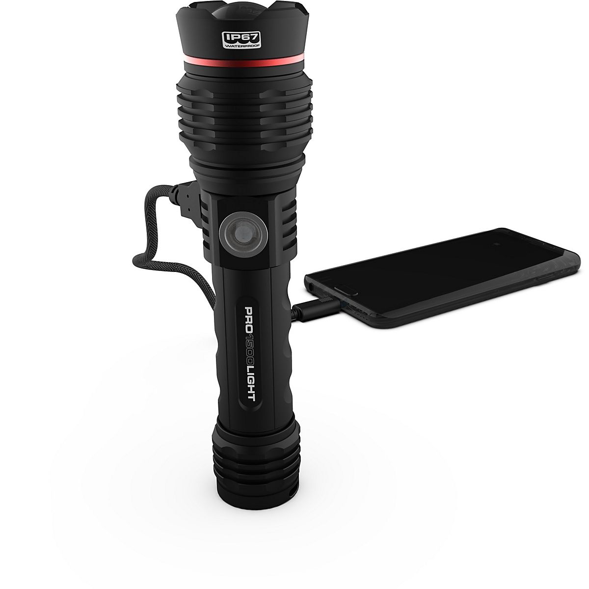 iProtec 1500L Rechargeable Powerbank Flashlight | Academy