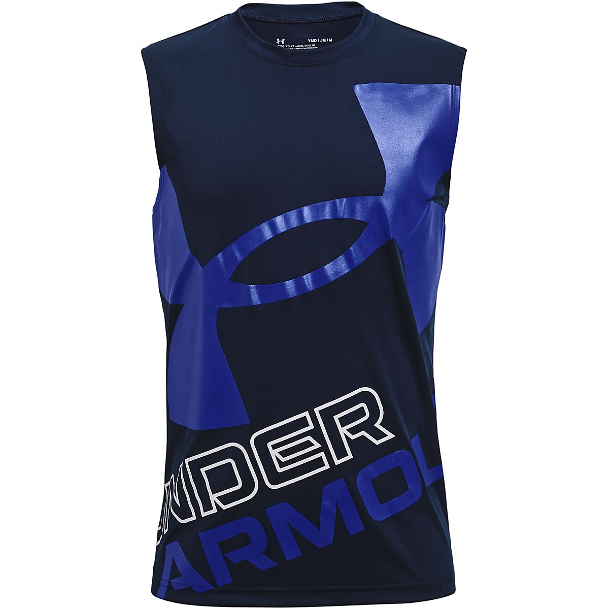Under Armour Boys' UA Tech™ Exploded Logo Tank Top | Academy