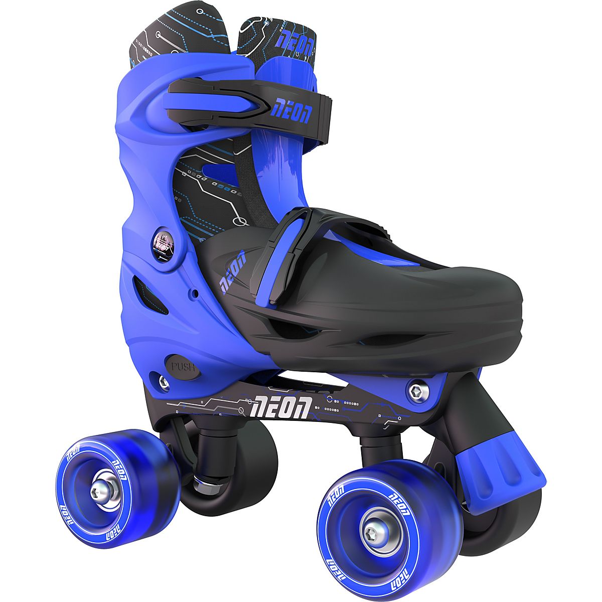 NEON Boys' Adjustable Light-Up Quad Skates | Academy
