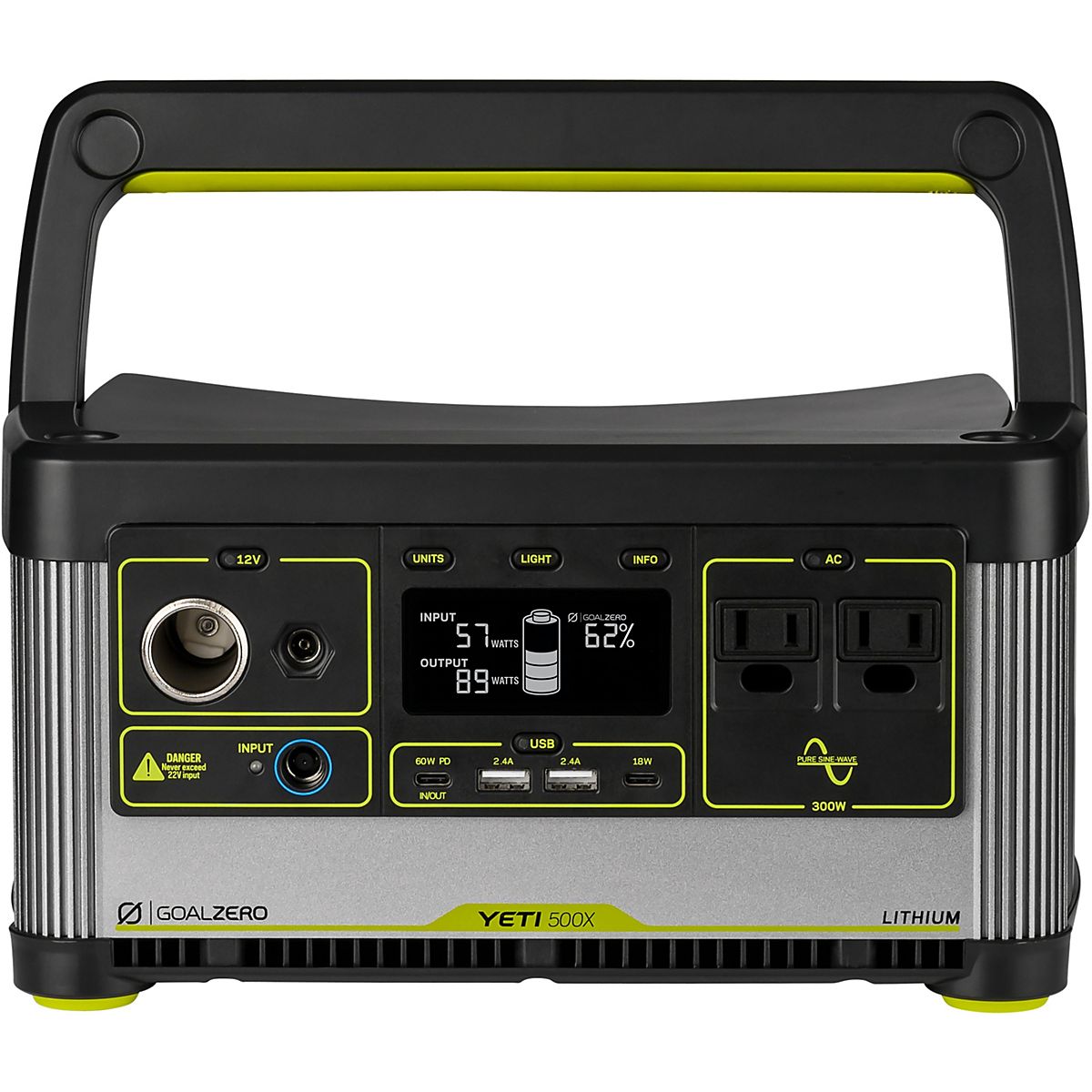 Goal Zero Yeti 500X 120V Portable Power Station | Academy