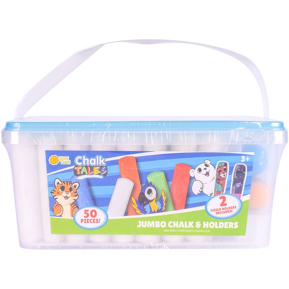 Chalk Tales Chalk Bucket 50-Pack | Academy