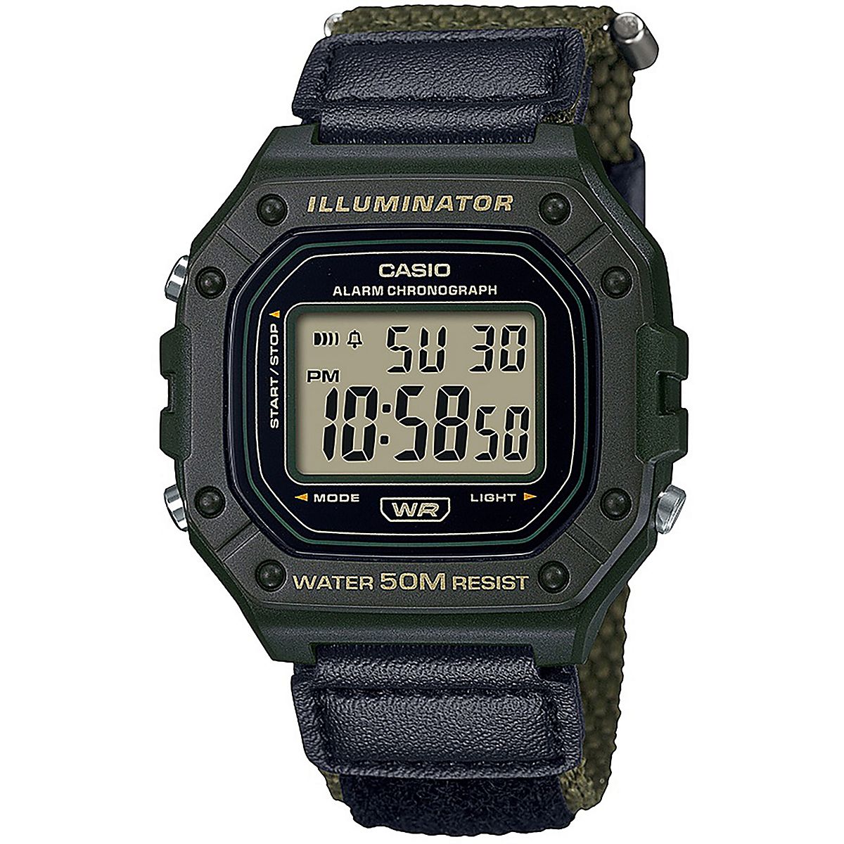 Casio Men's Classic Digital Velcro Strap Watch | Academy