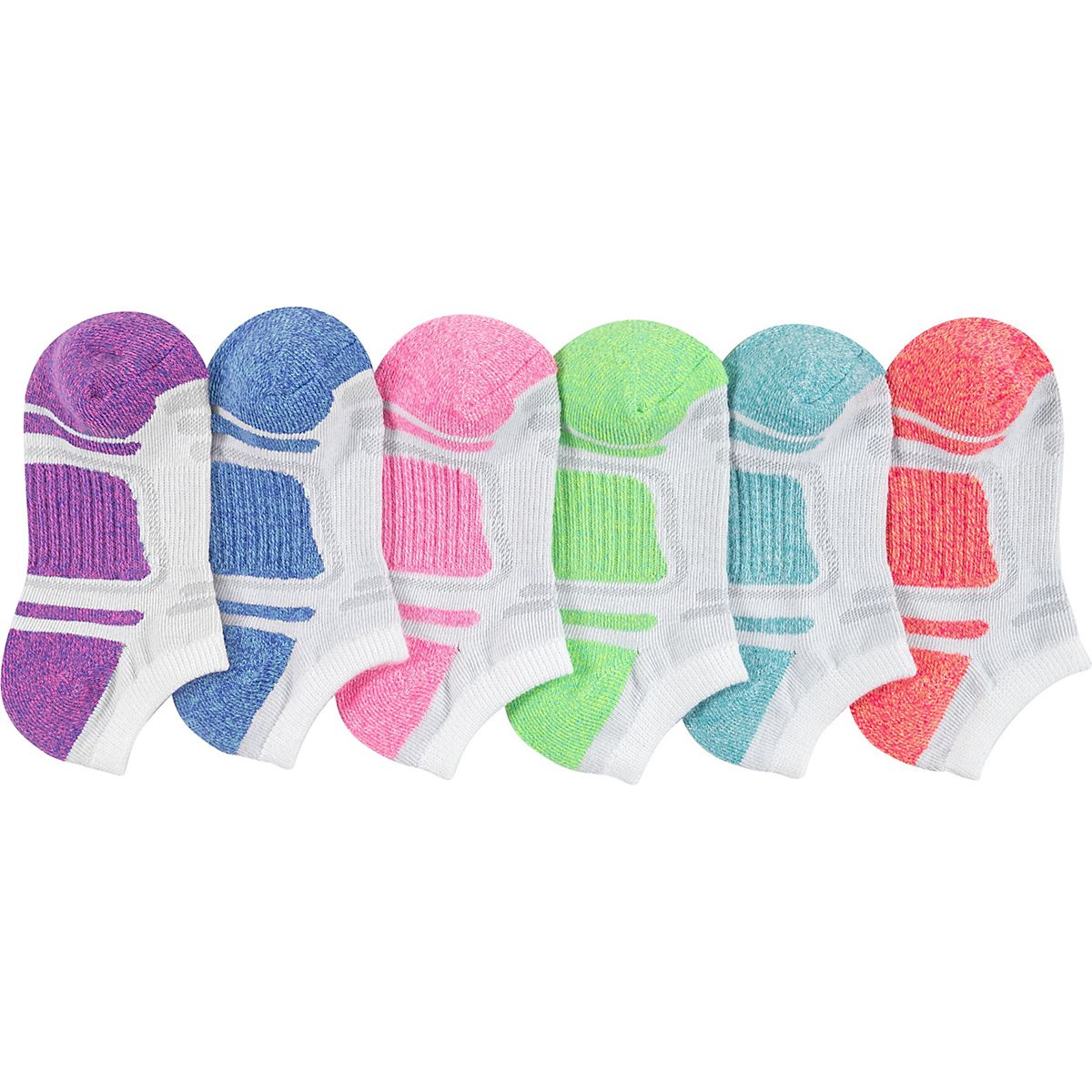 BCG Fashion Cushion II No Show Socks 6 Pack | Academy